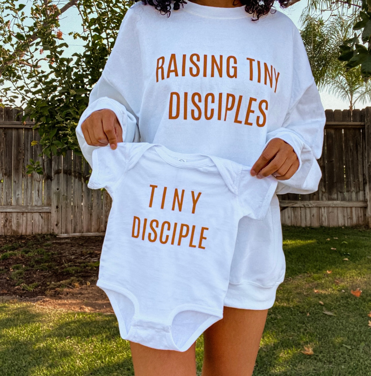 Raising Tiny Disciples + Tiny Disciple Rust Set – Bash Baby Clothing