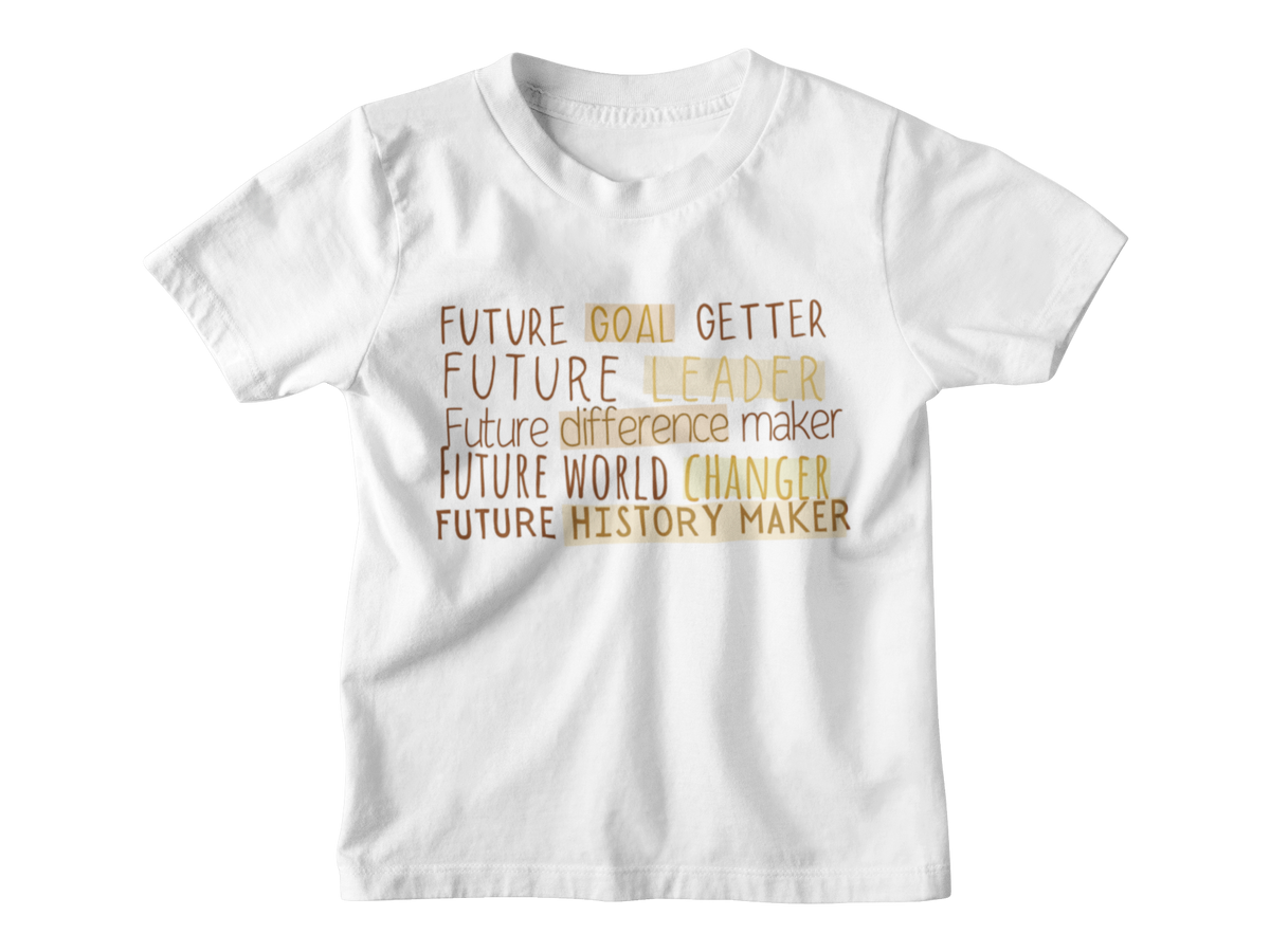 Kids Future History Maker - Tee – Bash Baby Clothing